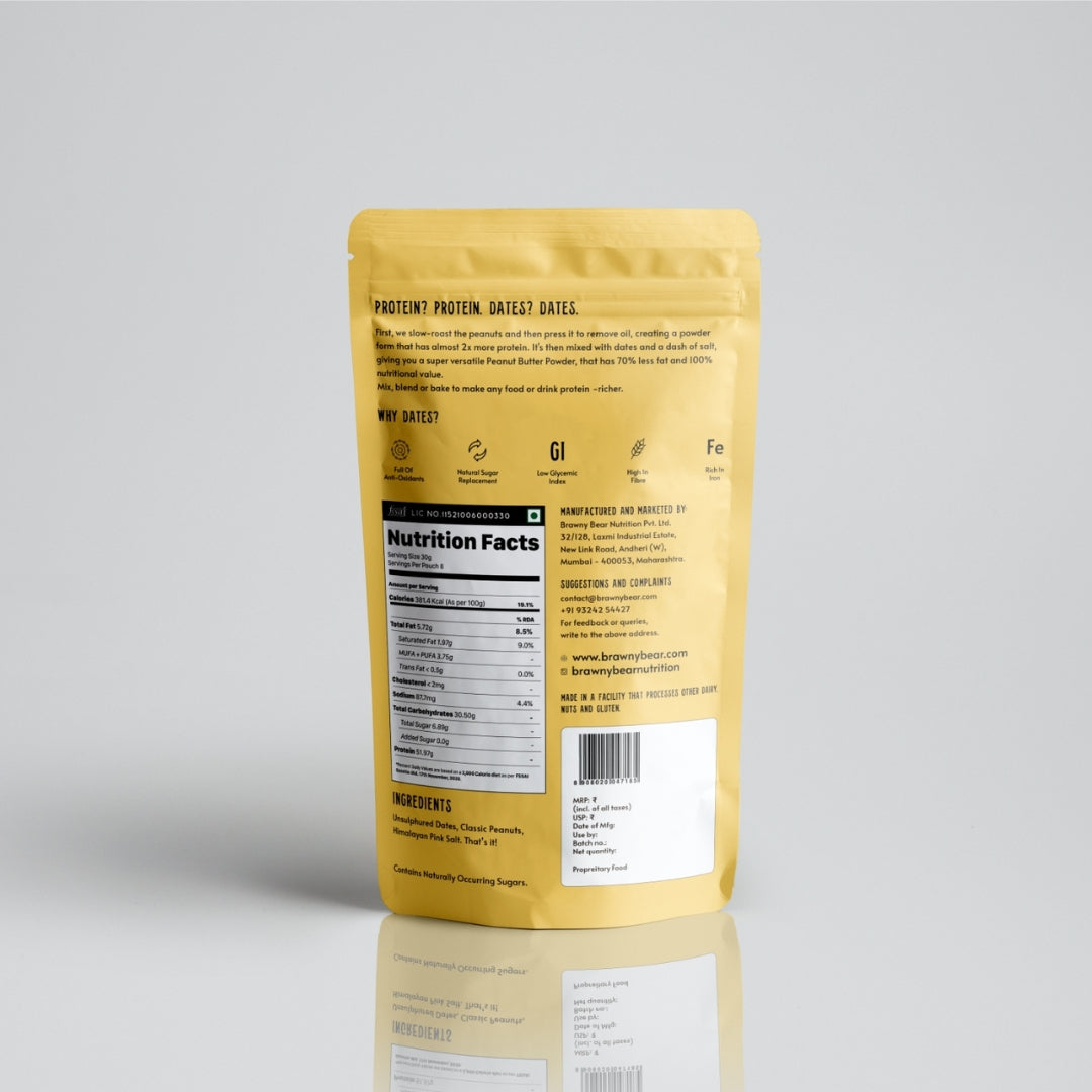 Peanut Butter Powder - High Protein – Brawny Bear
