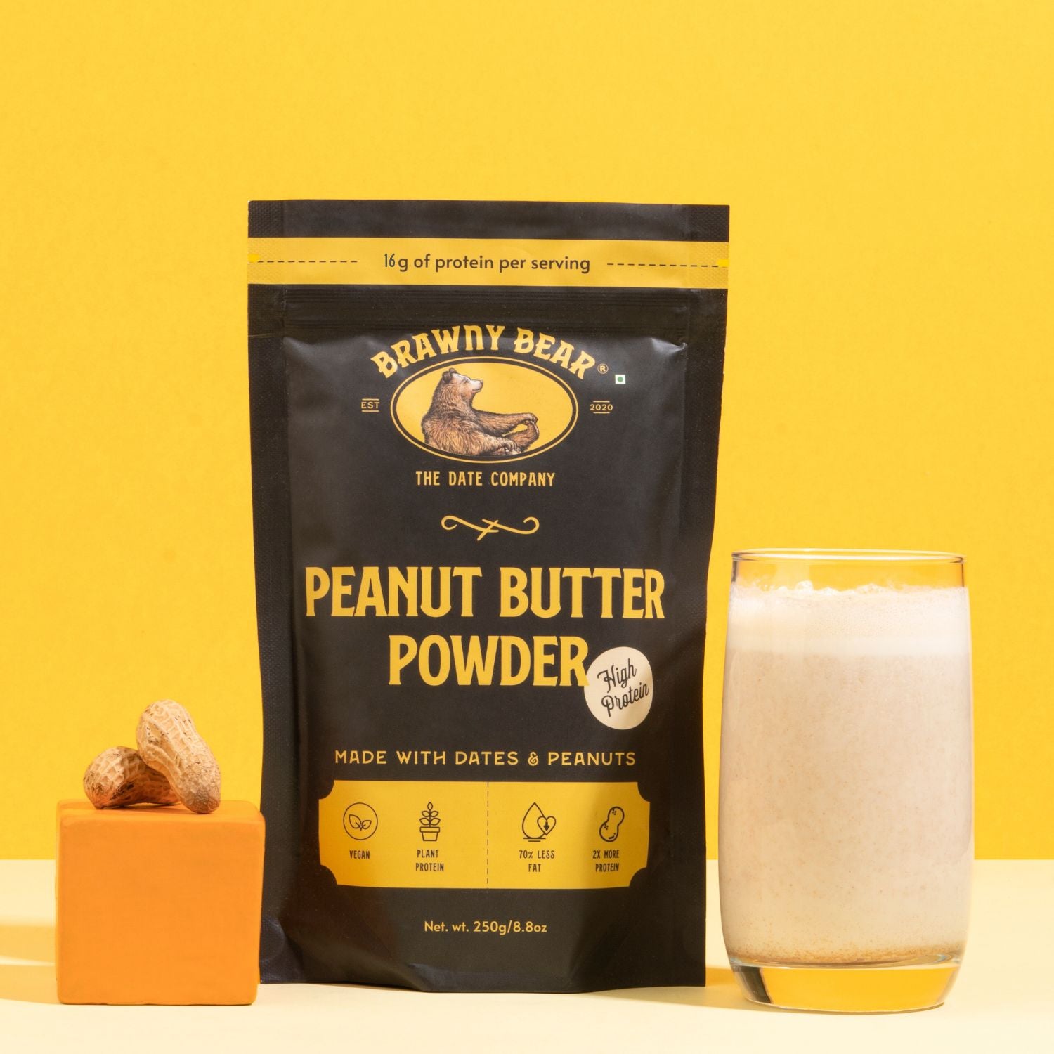 Peanut Butter Powder - High Protein – Brawny Bear