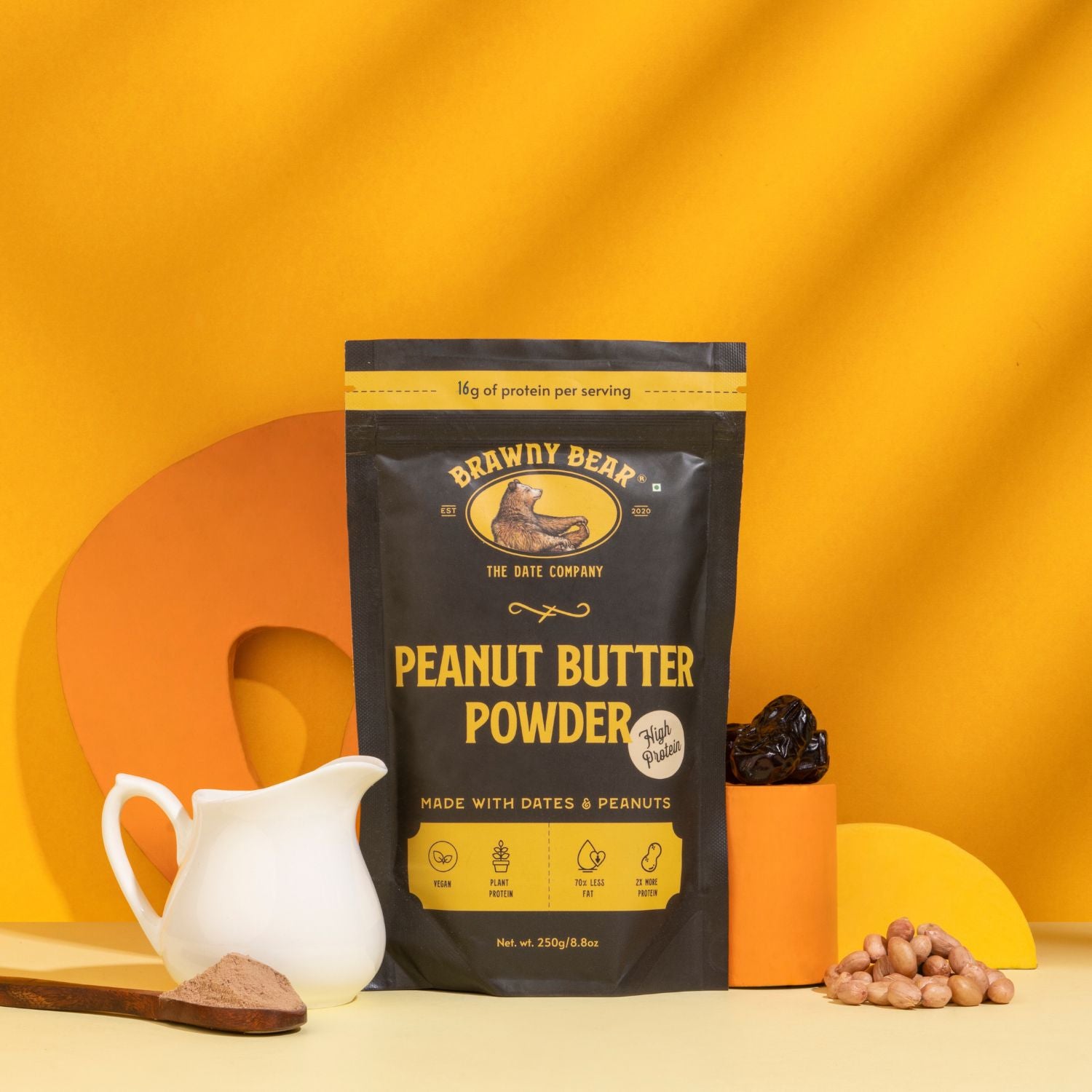 Peanut Butter Powder - High Protein – Brawny Bear