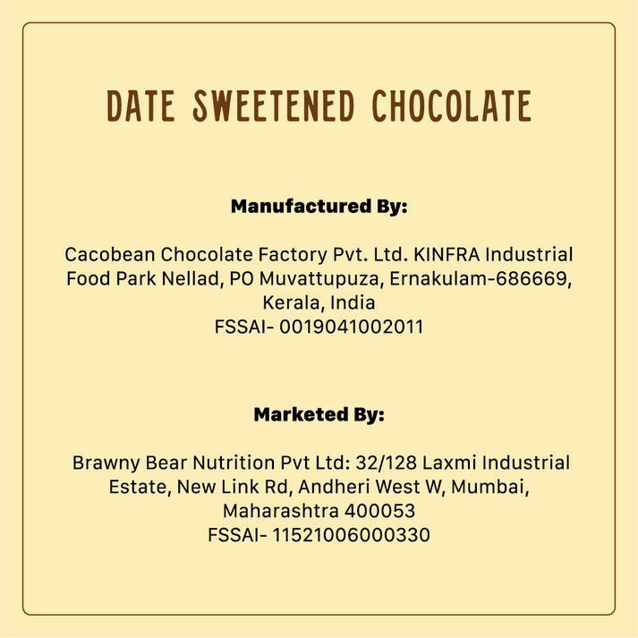 Date Sweetened Chocolates - set of 12
